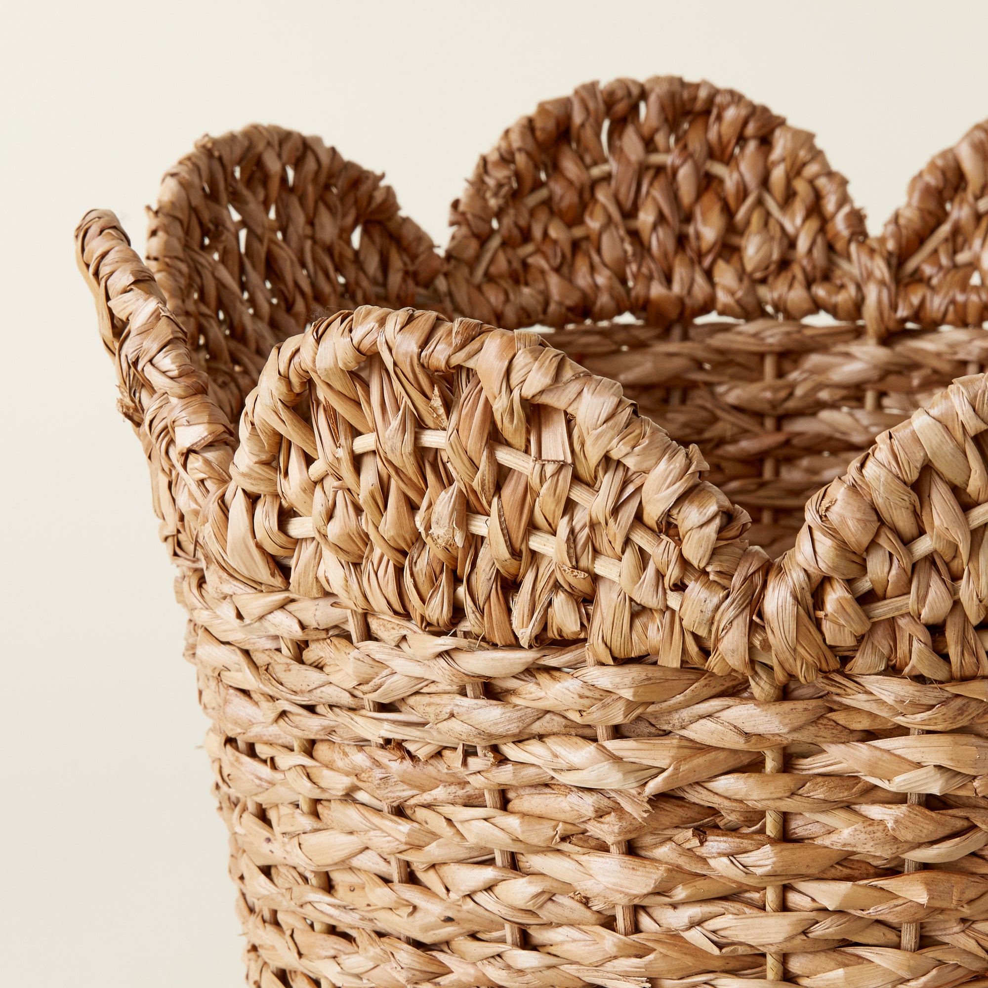 Braided Scallop Basket