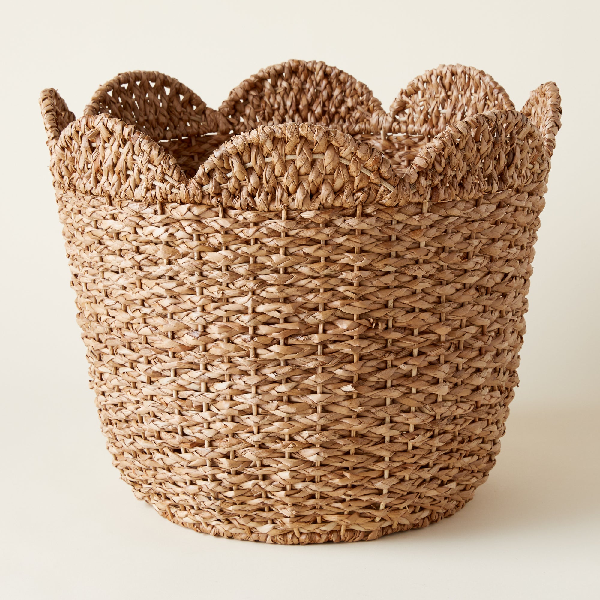 Braided Scallop Basket