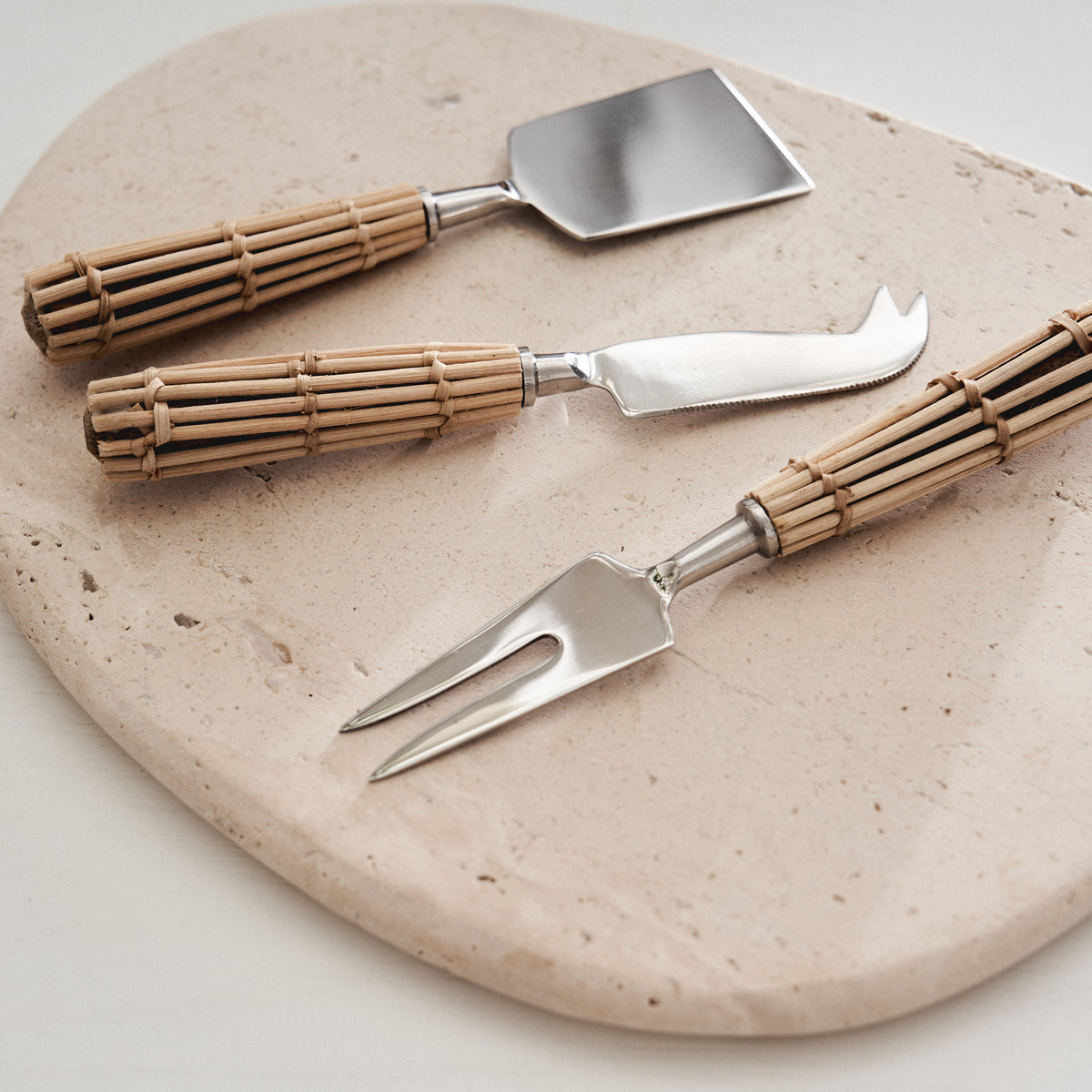 Rattan Cheese Knives – KATE MARKER HOME
