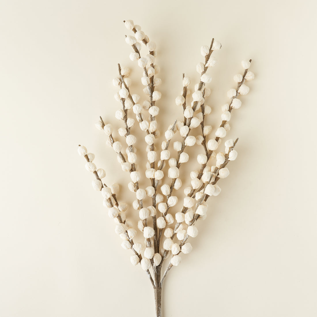 Faux White Berry Spray