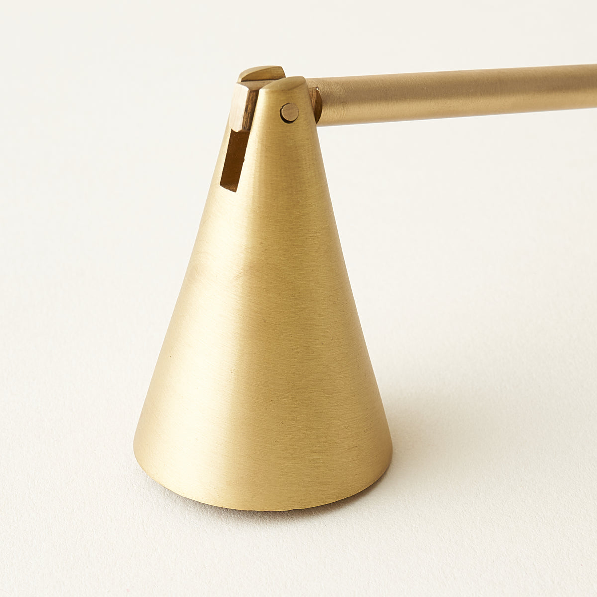 Matte Gold Brass Snuffer – KATE MARKER HOME