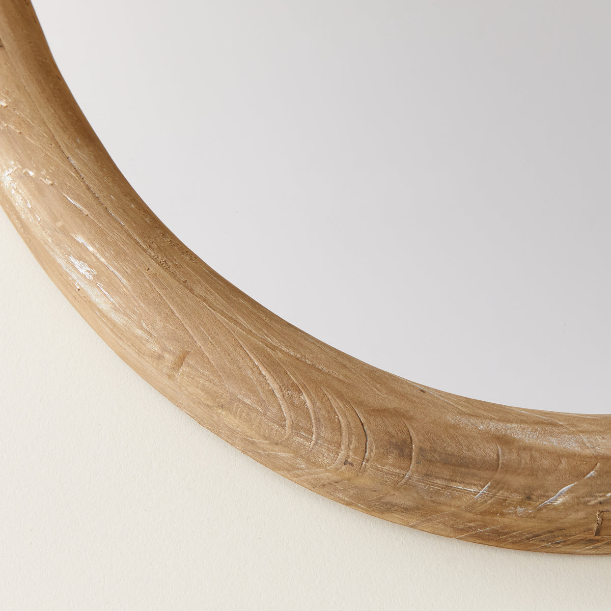 Oval Wooden Mirror – KATE MARKER HOME