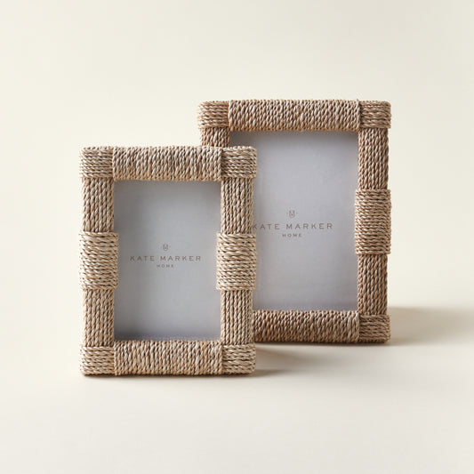 Abaca Rope Photo Frame